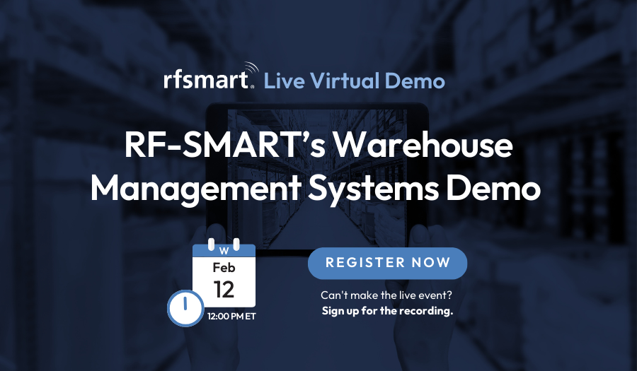 NS Webinar: RF-SMART's WMS for NetSuite Demo (February 2025)